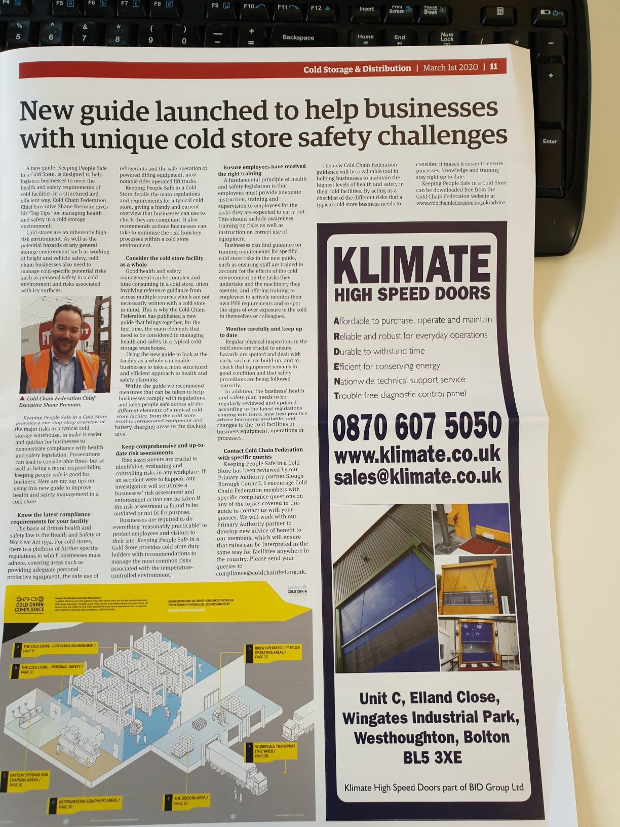 Read my latest column in this week’s Warehouse & Logistics News ...