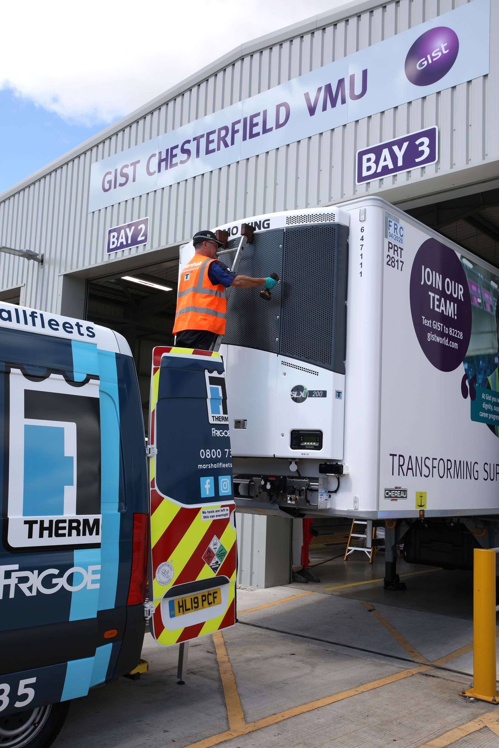 Marshall Fleet Solutions takes Health and Safety to new heights - Cold ...