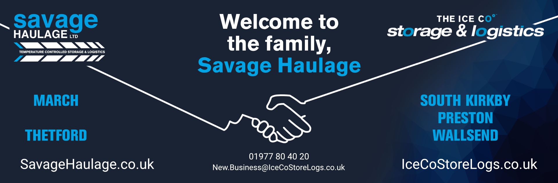 Acquisition Announcement - Cold Chain Federation